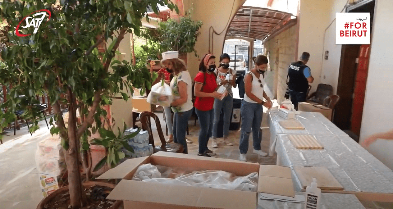 SAT-7 Stands With Beirut On Screen and on the Streets - SAT-7 TÜRK HABER