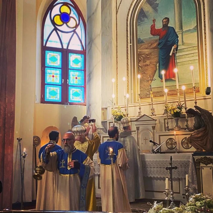 Büyükdere Surp Boğos Ermeni Katolik Kilisesi’nde Meryem Ana’nın Göğe ...